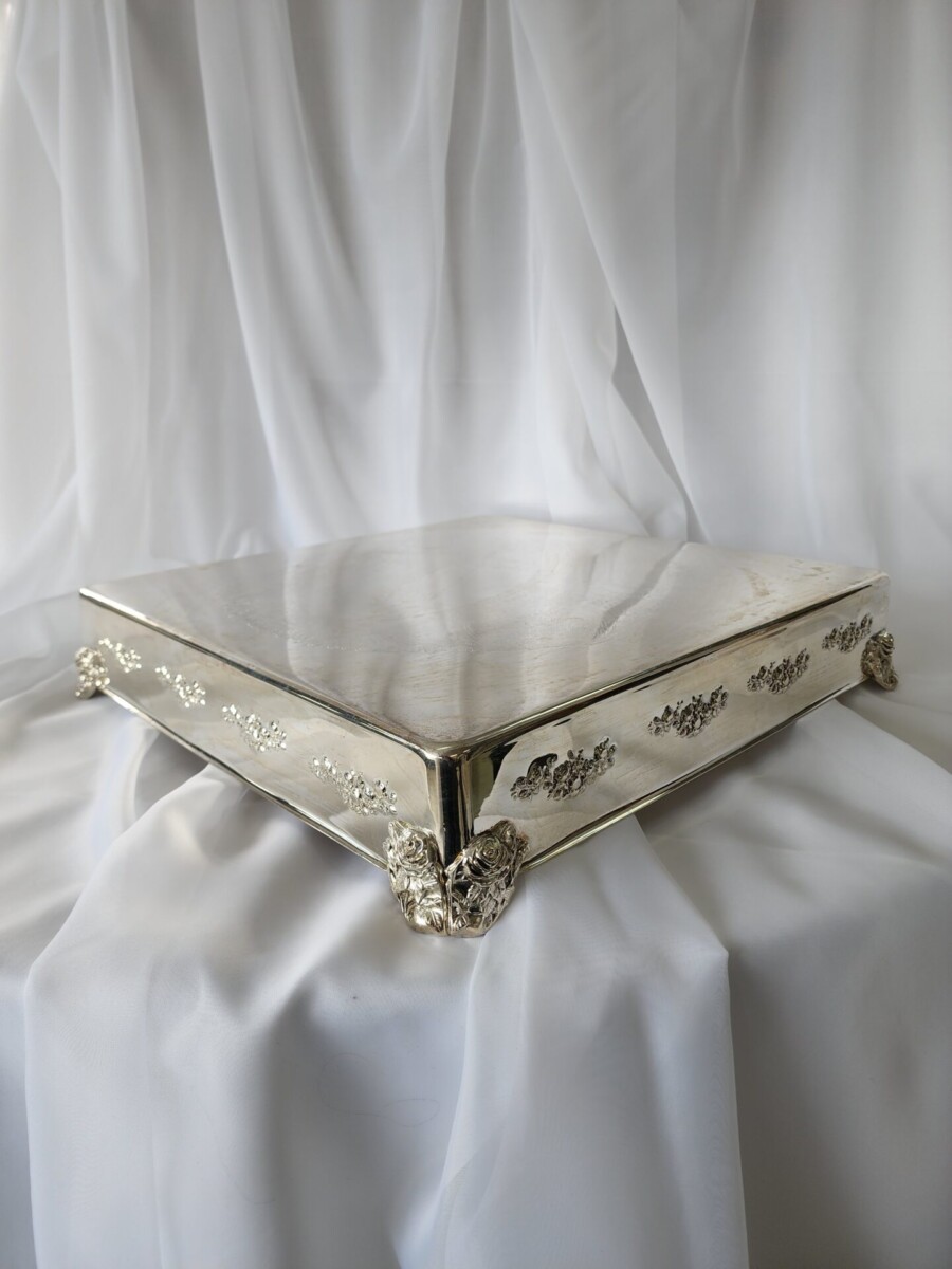 3 Tier White Floating Cake Stand A To Z Party Rental