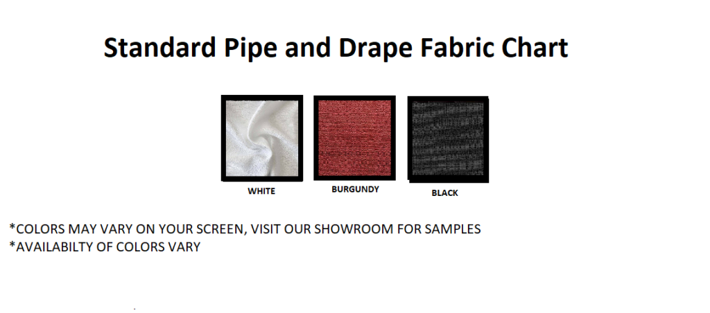 Pipe and Drape – A to Z Party Rental