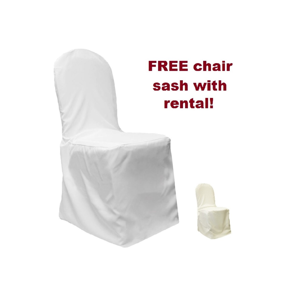 Chair Covers and Sashes – A to Z Party Rental