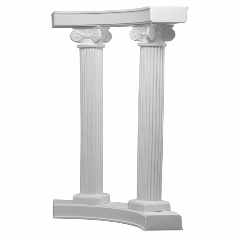 Grecian Column (72″) (Ivory) – A to Z Party Rental