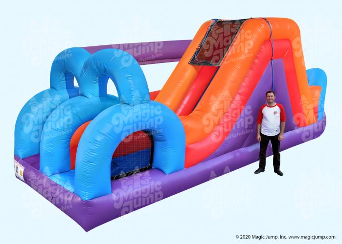 Jump House Tropical Slide Wet/Dry – A to Z Party Rental